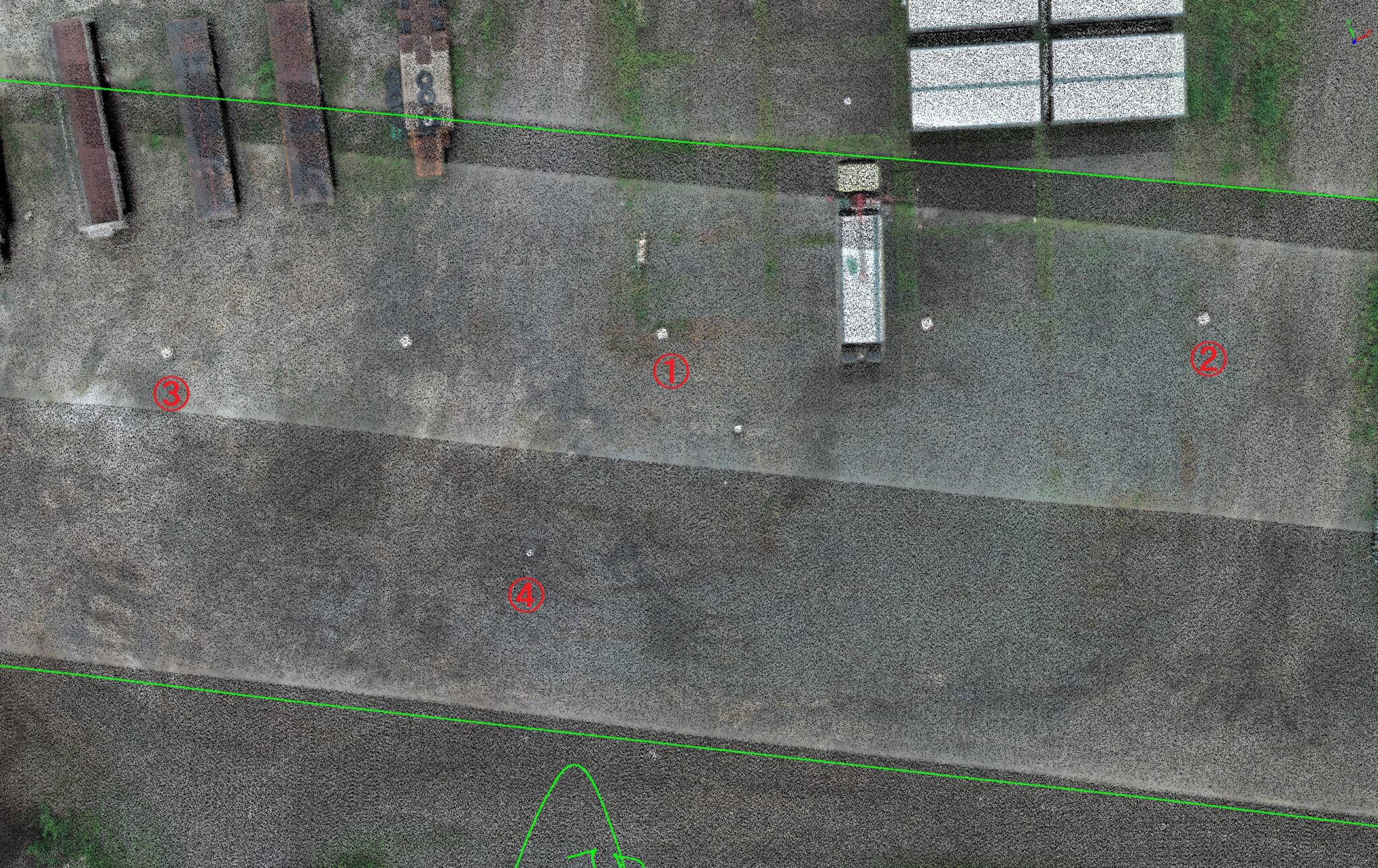 LiDARの原理的誤差に対するLiDAR360の後処理性能