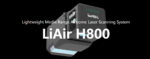 空中レーザースキャンシステム LiAir H800